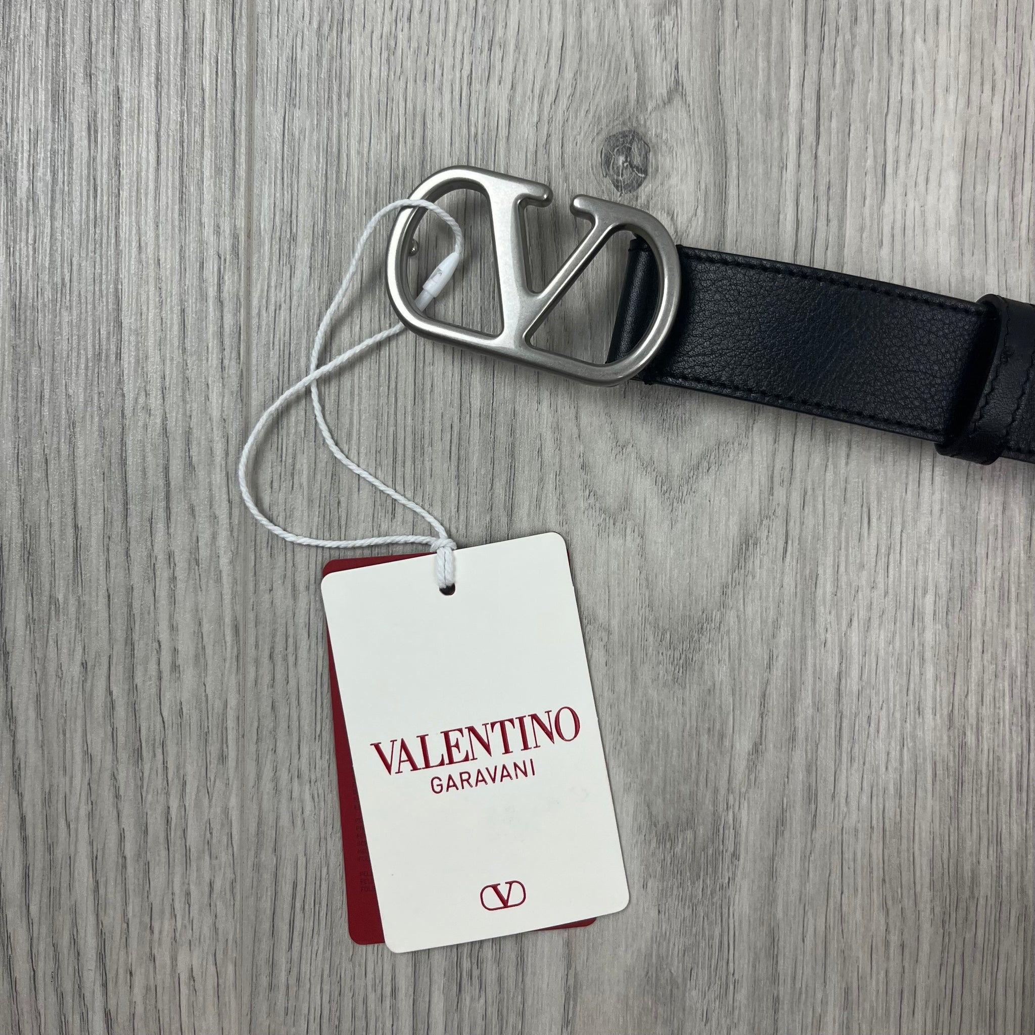 Valentino | Men's VLogo Belt | Black | Outlet Sale